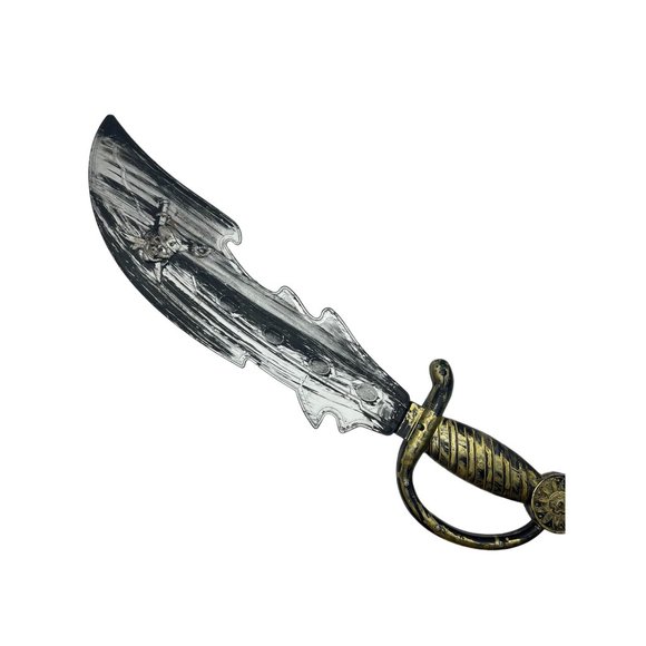 Unknown | Toys | Pirate Costume Sword Cutlass Skull Bones Rubber ...